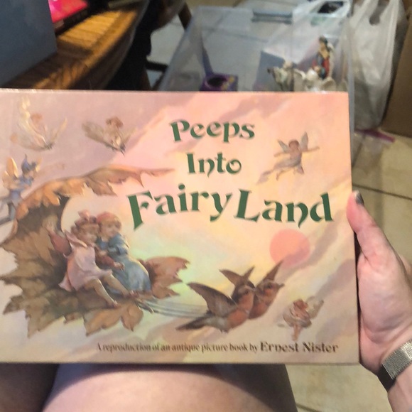 Other | Vintage Book 1987 Peeps Into Fairyland | Poshmark